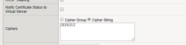 Fixing SSL Labs Grade on F5 Big-IP – Weak Cipher Suites – Grumpy Techie