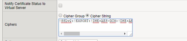 Fixing SSL Labs Grade on F5 Big-IP – Weak Cipher Suites – Grumpy Techie